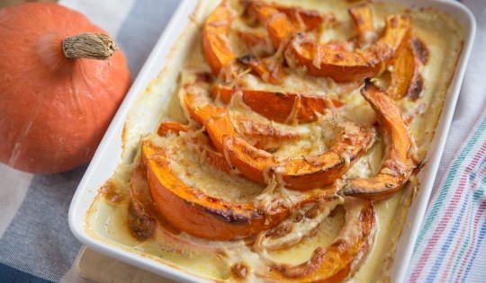 Gratin de fruit à pain